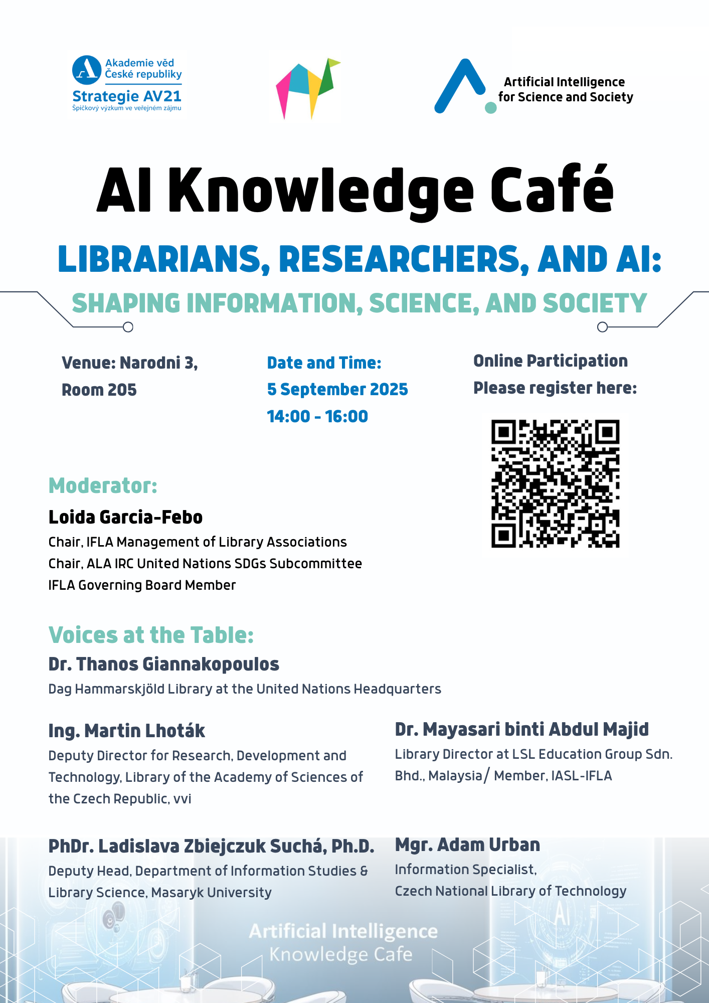 AI Knowledge Café: Librarians, Researchers & AI - Oriental Institute of ...
